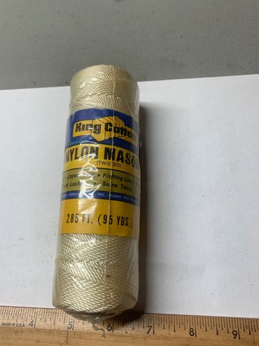 Nylon Twisted Mason Construction Line 95 yards 285 L ft. | eBay
