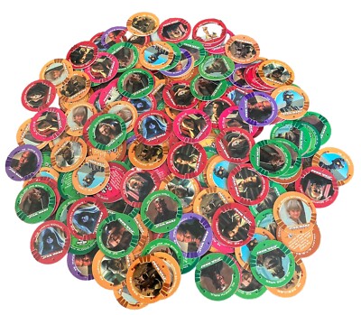 VTG 1999 Star Wars Ep. 1 Defeat The Dark Side Game Pog Tokens- 239 Lot ...