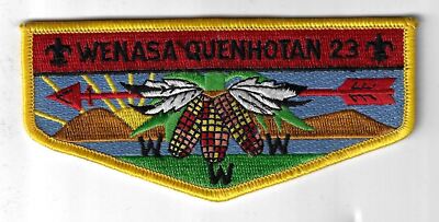 OA 23 Wenasa QuenhotanS9a WWW Flap YEL Bdr. W. D. Boyce IL | eBay