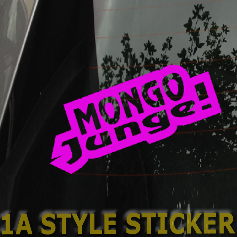 MONGO JUNGE! Mongo Aufkleber the shocker haters nfc hand wash only ...