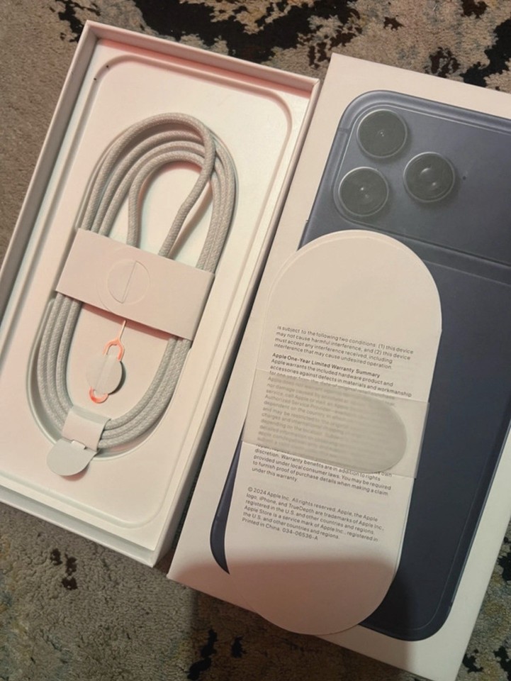 Apple iPhone 17 Pro Max 512GB Deep Blue Unlocked Smartphone 100% ...