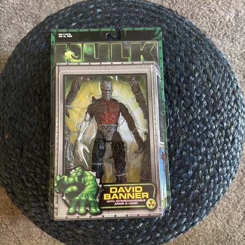 Brand New New Inbox Toy Biz Hulk, David Banner Action Figure | eBay