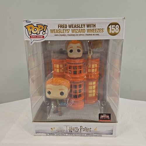 Funko Pop! Deluxe: Fred Weasley w/ Weasleys’ Wizard Wheezes #158 ...