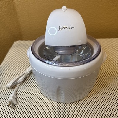 Deni Scoop Compact Ice Cream Maker Machine Automatic Model 5000 1-1/2 ...