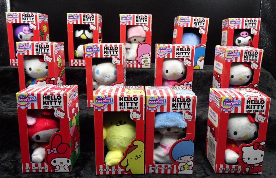 Sanrio "Hello Kitty & Friends" Micro Teenies Plush Doll "You Pick " NIB ...