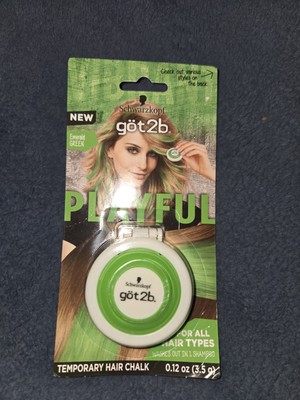 Schwarzkopf Got2b hair Chalk Green New | eBay