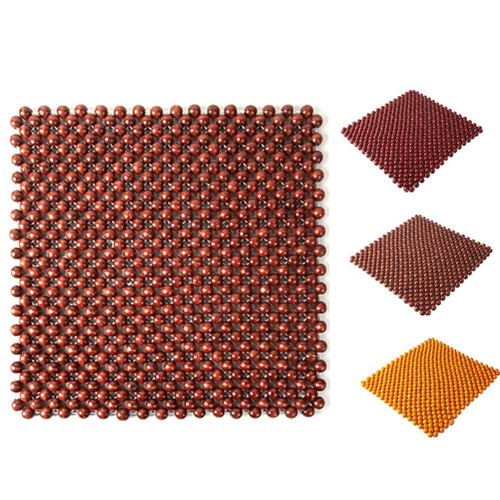 Four Season Cooling Pad Double Line Seat Cushion Car Wooden Bead Seat ...