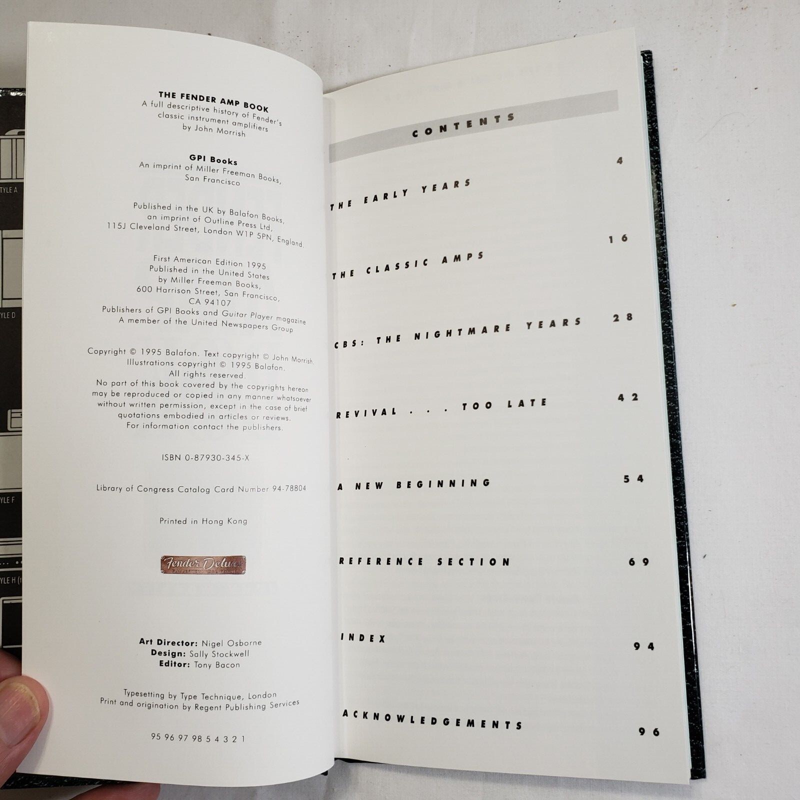 The Fender Amp Book : A Complete History of Fender Amplifiers by John ...