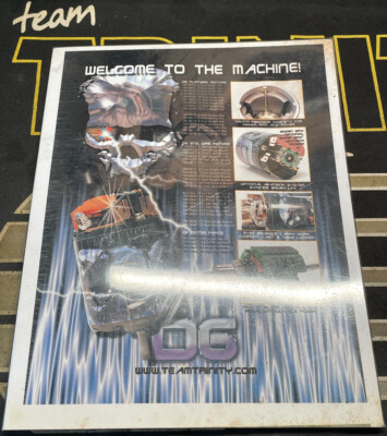 Trinity RC Vintage D6 Wire Motor Display Board Catalog Losi Associated ...