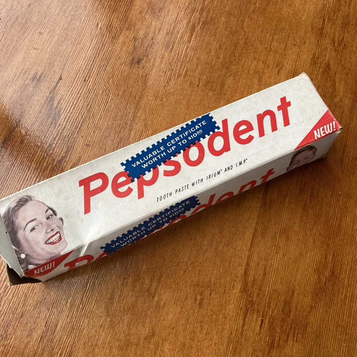 Old Pepsodent Toothpaste