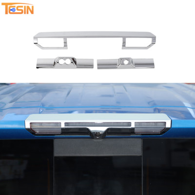 3rd Third Brake Light Trim For Chevy Silverado GMC-SIERRA 19+ Chrome ...