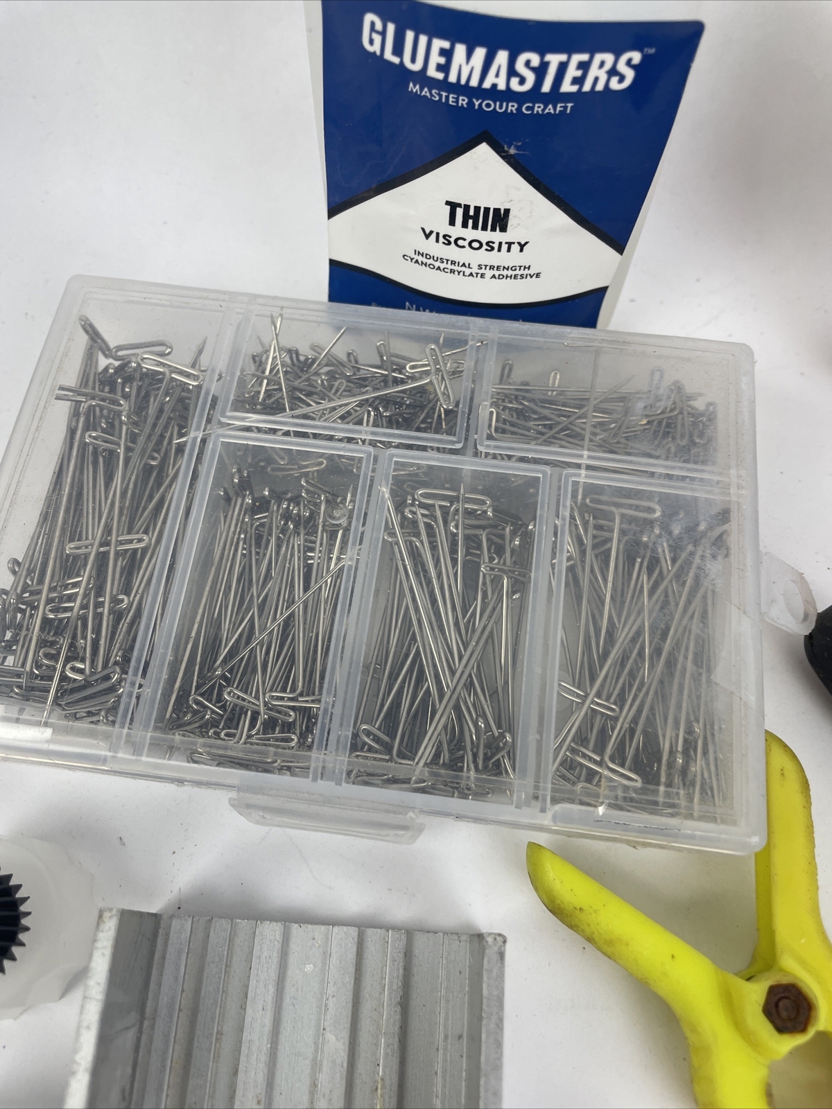 Huge Lot of RC Balsa Wood Airplane Construction Tool Clamp Hemmer ...