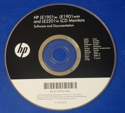 ⭐️⭐️⭐️⭐️⭐️ HP LE1901w LE1901wm LE2201w LCD Monitors Software ...