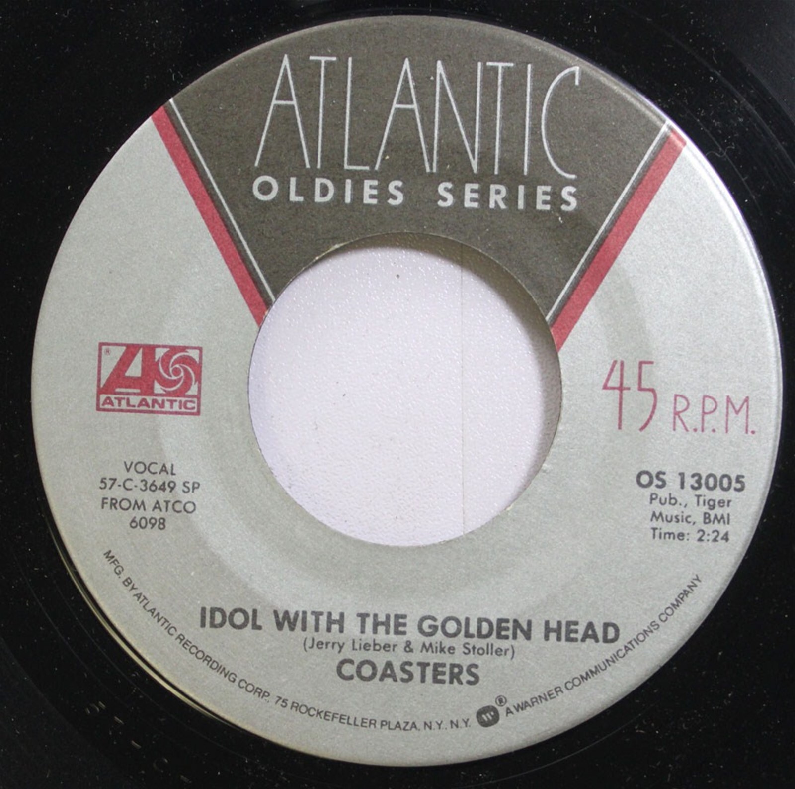 Rock 45 The Coasters - Poison Ivy / Idol With The Golden Head On ...