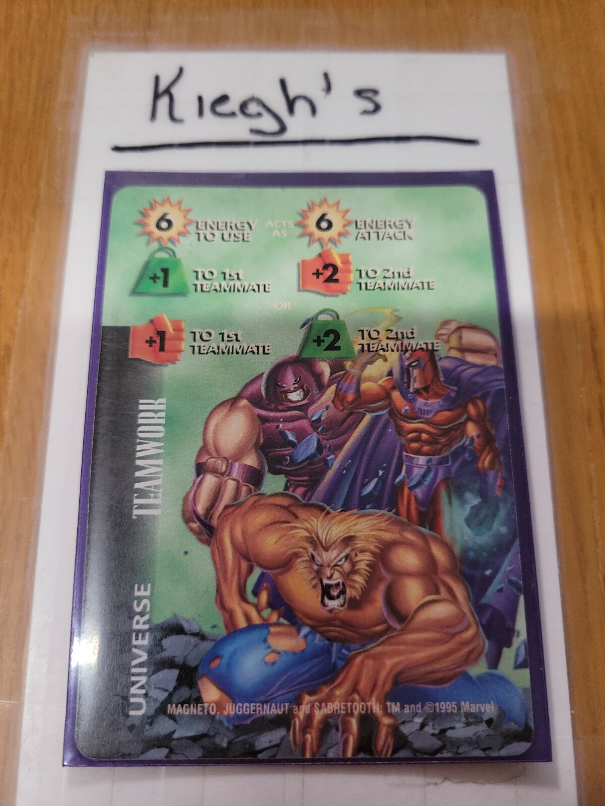 Marvel Overpower - Universe Training - Magneto, Juggernaut, Sabretooth ...