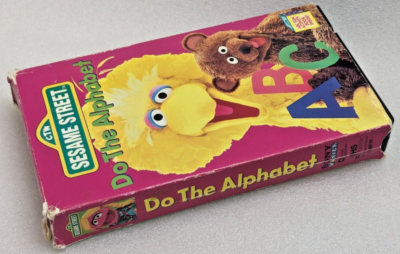 Sesame Street Do The Alphabet Vhs 1996