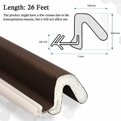 Kerf Weather Stripping Door Seal Strip 26 Ft Q Foam Door Weatherstrip ...