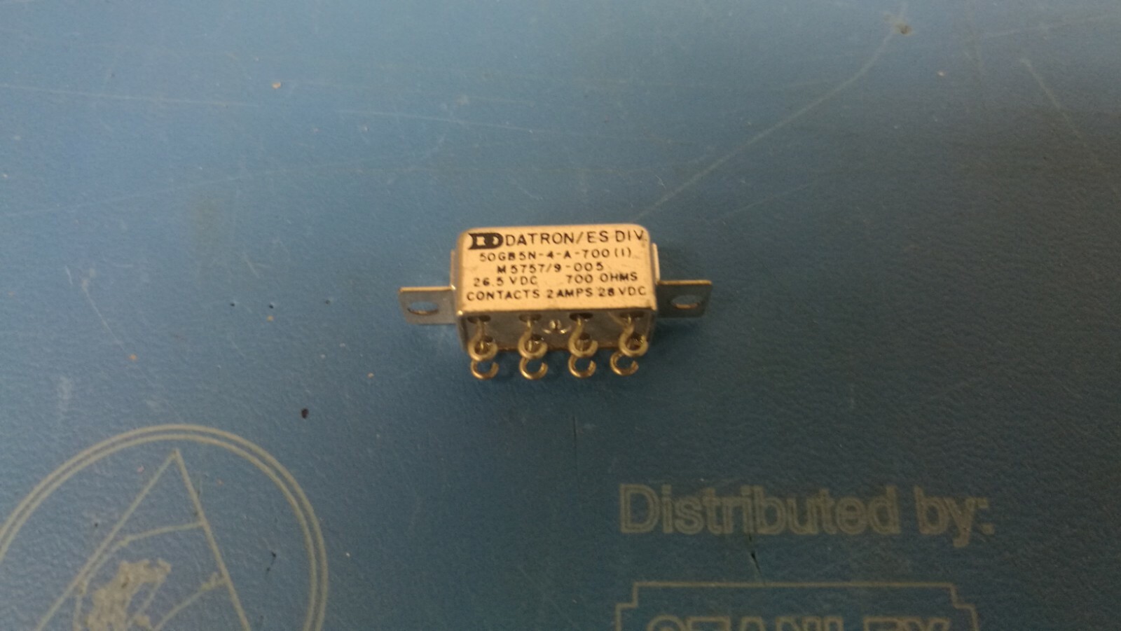 M5757/9-005 Electromagnetic Relay DATRON 26.5VDC - 700 Ohms NEW | eBay