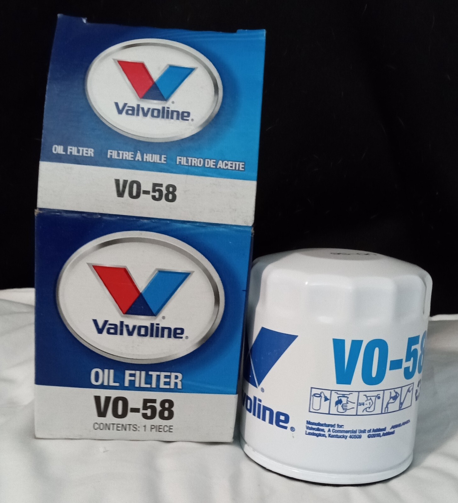 VALVOLINE VO58 - cross reference oil filters | oilfilter-crossreference.com