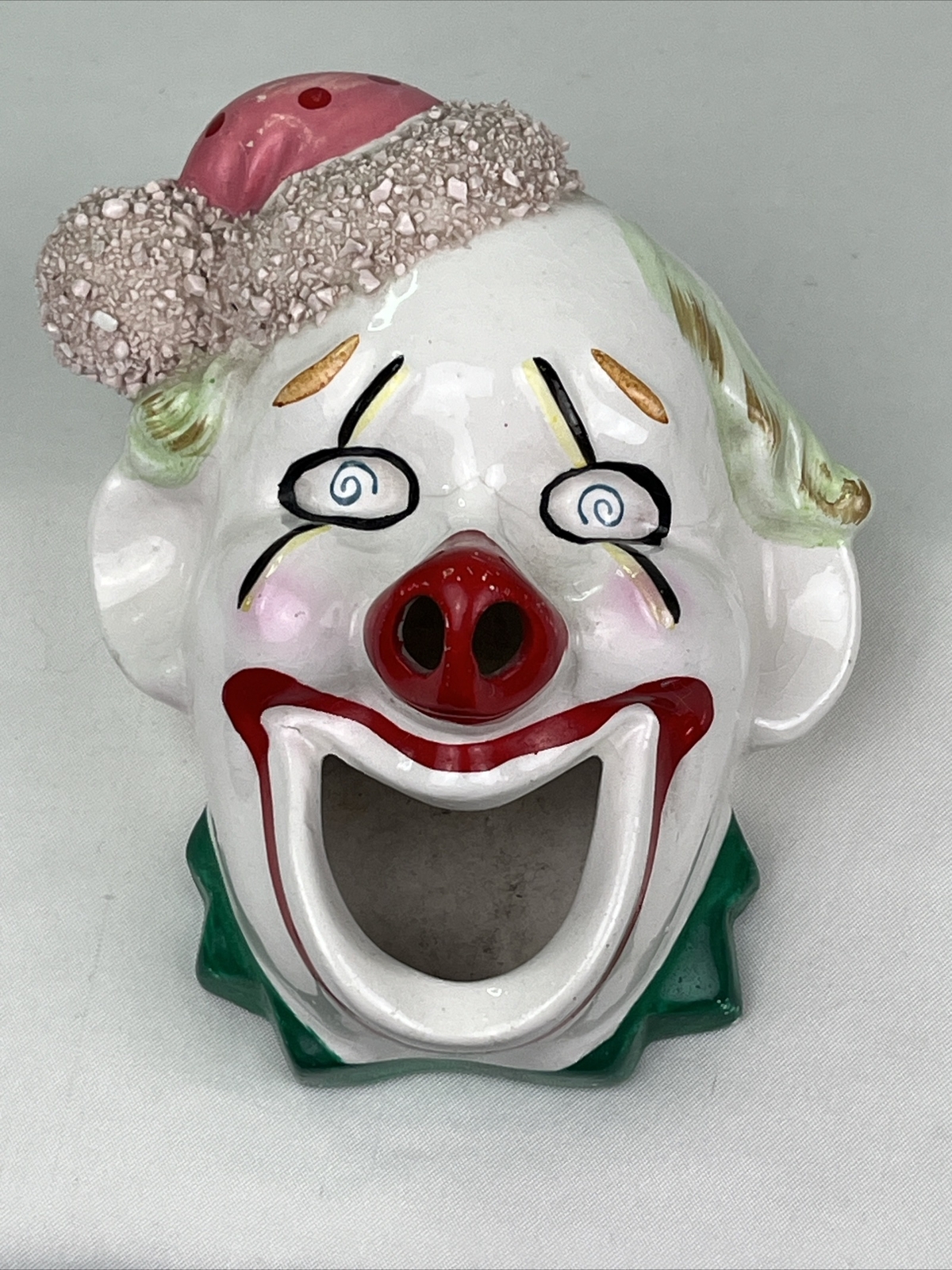 Vintage Thames Open Mouth Clown Ashtray Smokey Nose Foil Label Japan | eBay