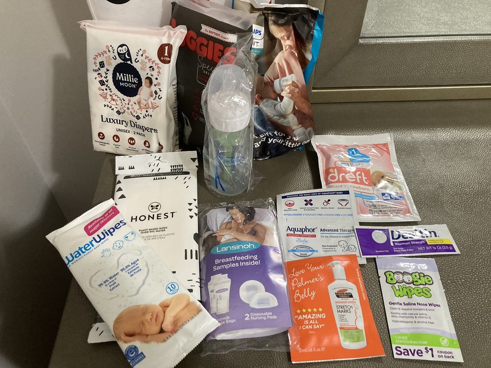 Target Baby Registry Welcome Kit Fall 2021 Tote Bag with Baby Item ...