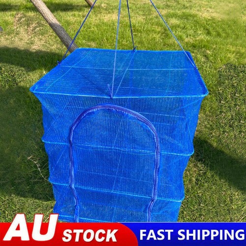 Foldable Drying Fishing Net Protection Hanging Basket for Home Kitchen ...