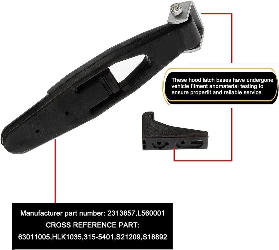 High-Quality Engine Hood Latch & Catch Bracket for Peterbilt Kenworth ...