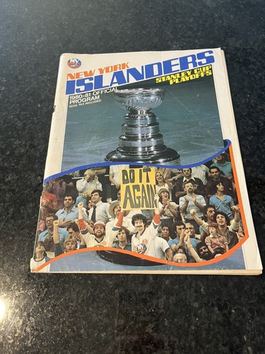 New York Islanders NHL 1980-81 Stanley Cup Playoffs Program | eBay
