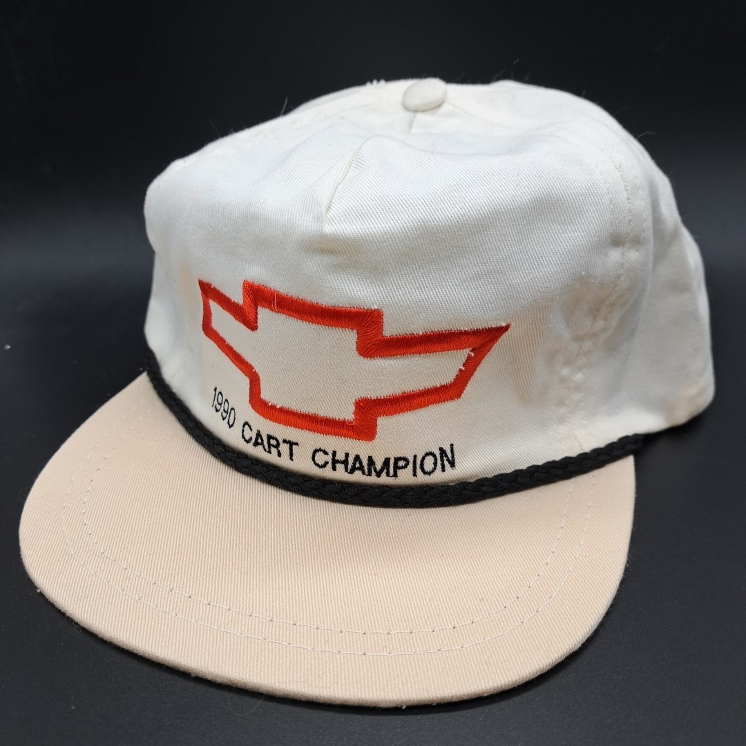 RARE Chevrolet 1990 Vintage CART Champion Snapback Ch… - Gem