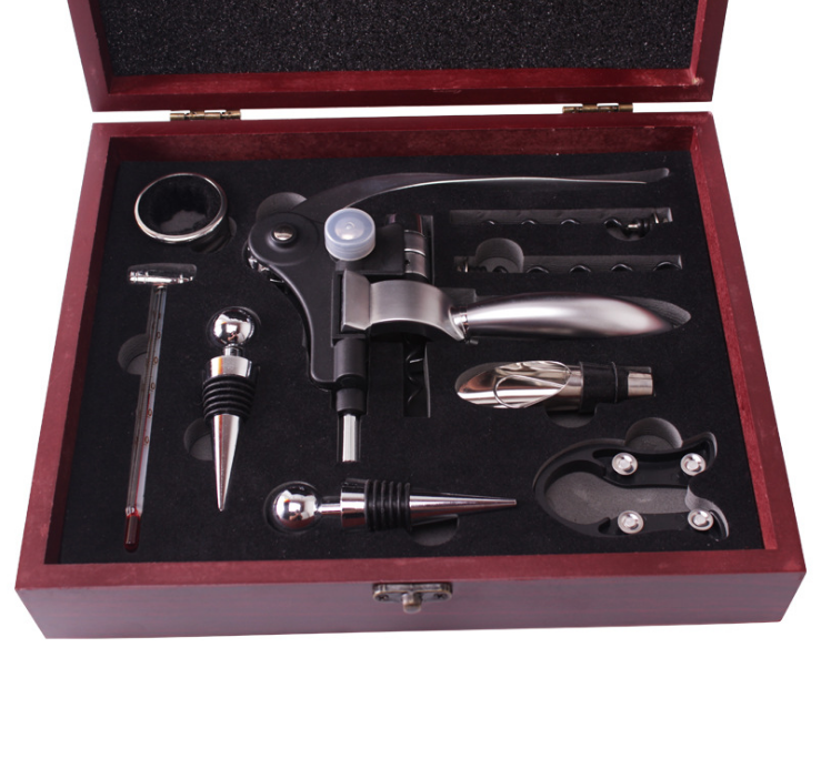 9-PC Wine Gift Set Bottle Opener Corkscrew Housewarming Wedding ...