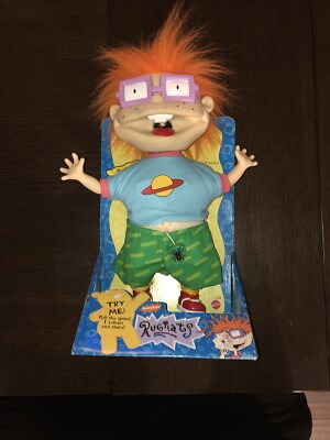 Nickelodeon Rugrats Chuckie Finster Scared Scream and Shake Doll 1997 ...