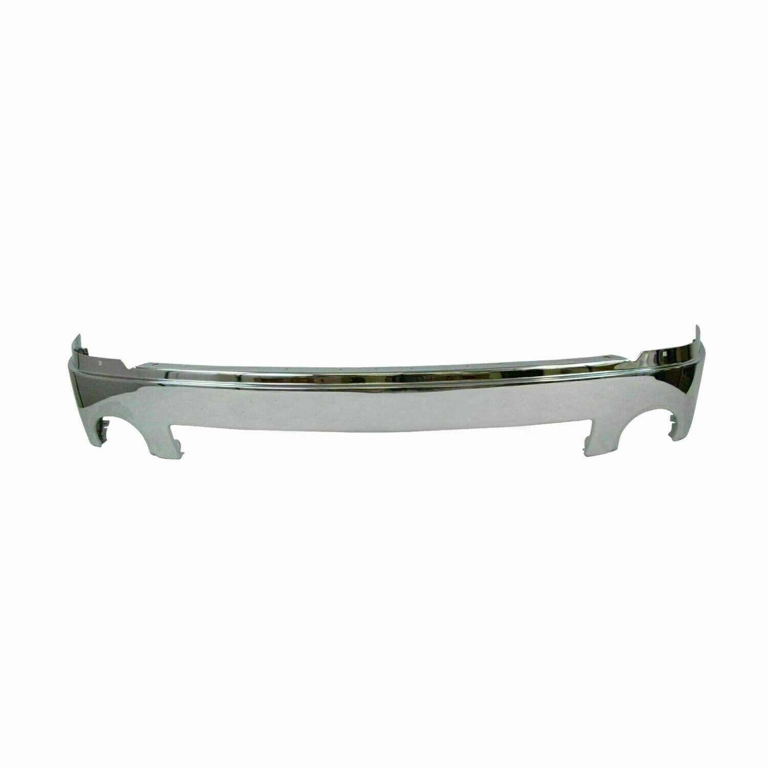 Front Bumper Chrome + Valance + Brackets Kit For 2007-2013 GMC Sierra ...