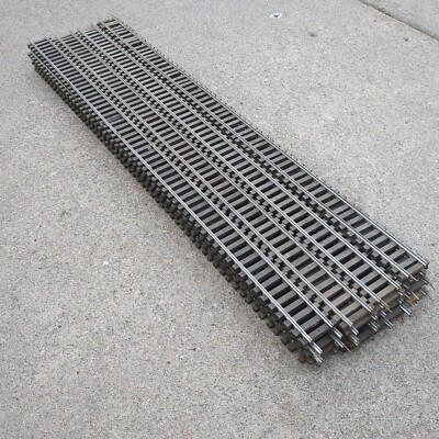 Lot 20 Gargraves O track 2-Rail Straight 37" | eBay