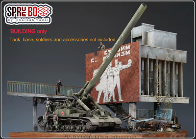 1/35 diorama Cold War building assembly kit (Building only) | eBay