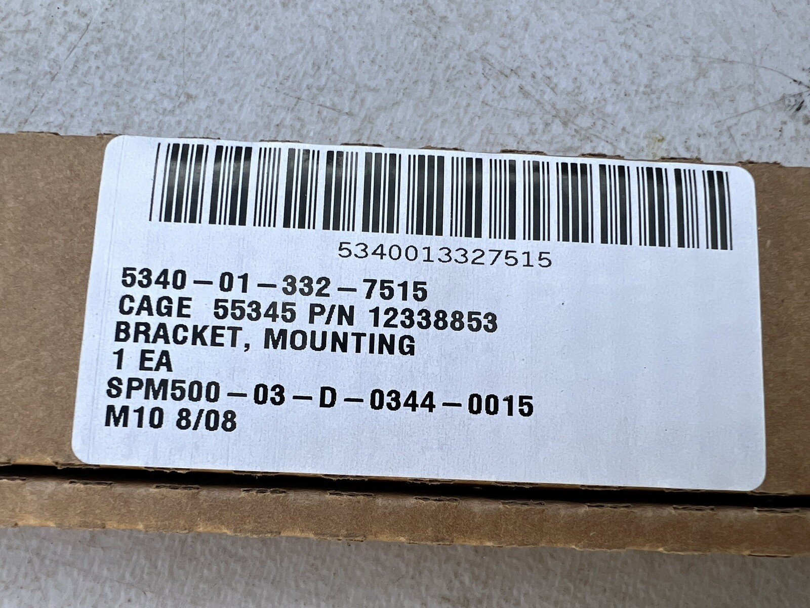 M998 HMMWV ENGINE COVER BRACKET 12338853 | eBay