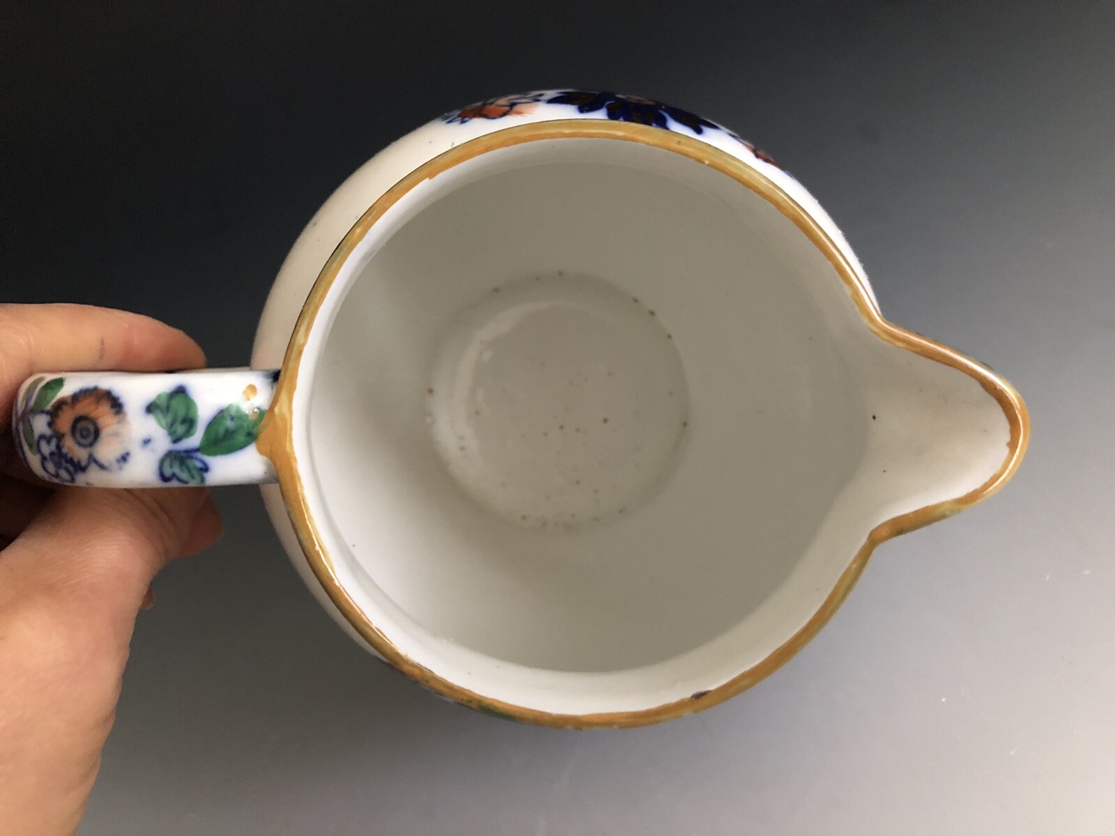 Antique Amherst Japan Ironstone Creamer Pitcher Made In England | eBay