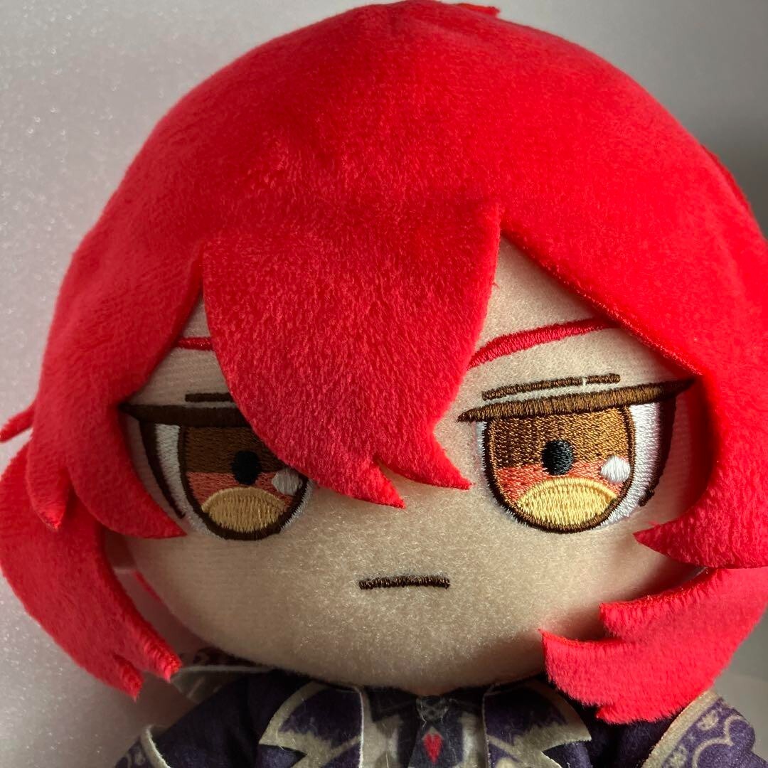 Genshin Impact Plush Doll Diluc Sit Down Ver. Gigo Limited 20cm From ...