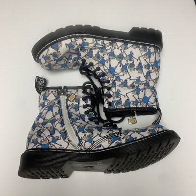 Doc Dr Martens Delaney Brooklee Finn Adventure Time Boots Canvas Youth ...