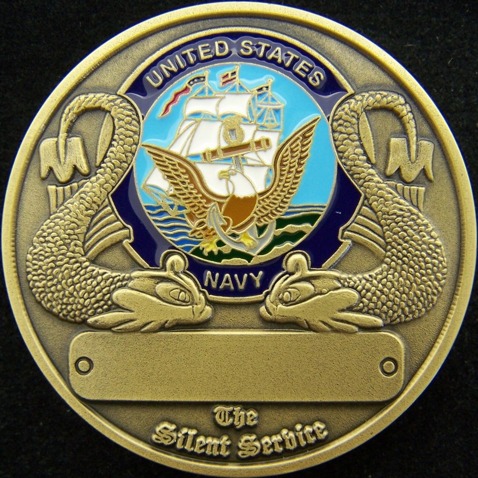 USS Alabama SSBN 731 Navy Challenge Coin | eBay