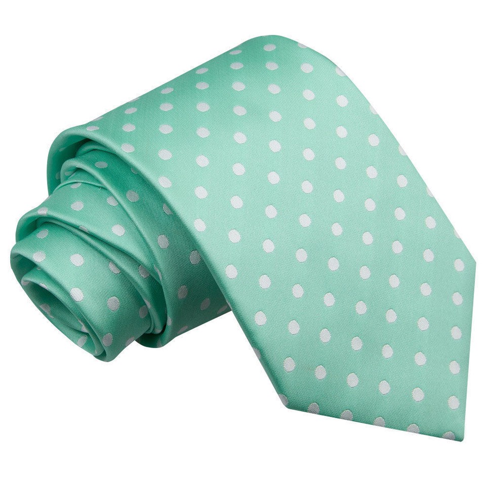 Premium Tie Woven Classic Polka Dot Formal Casual Mens Necktie by DQT ...