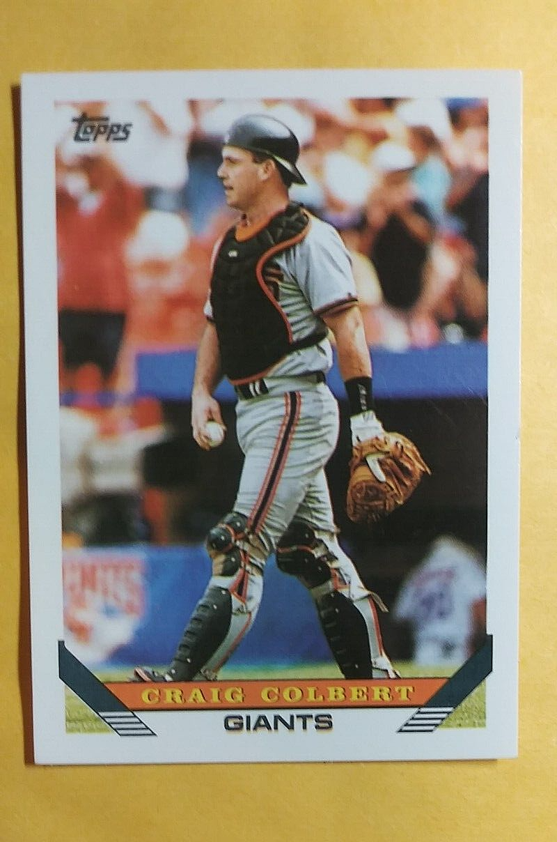 1993 Topps - #91 Craig Colbert for sale online | eBay