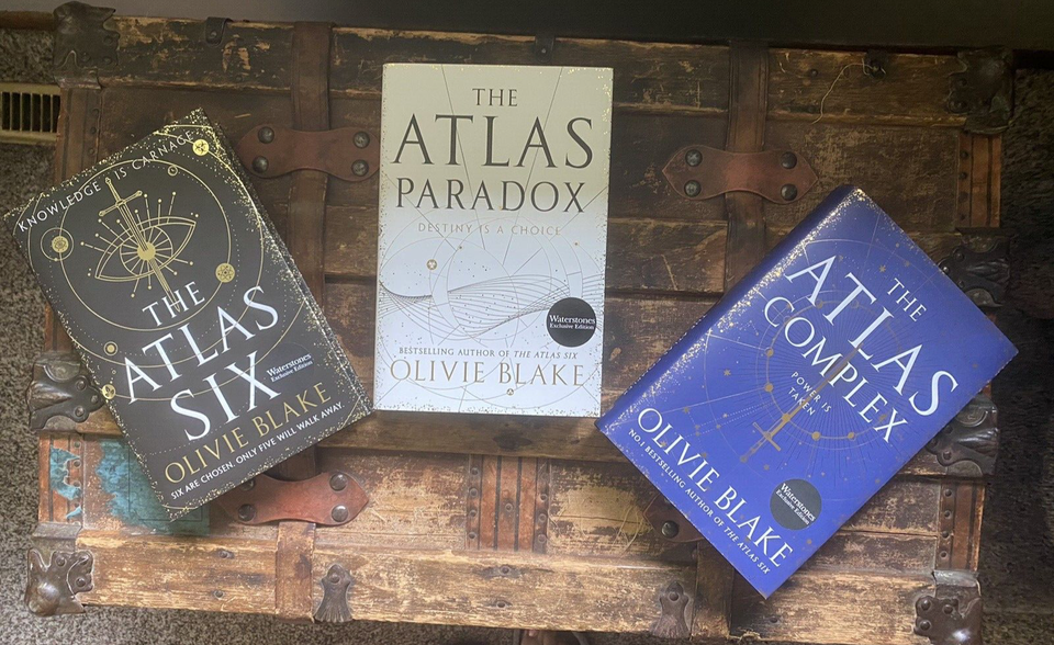 Waterstones Exclusive The Atlas Series: Six, Paradox, Complex | eBay