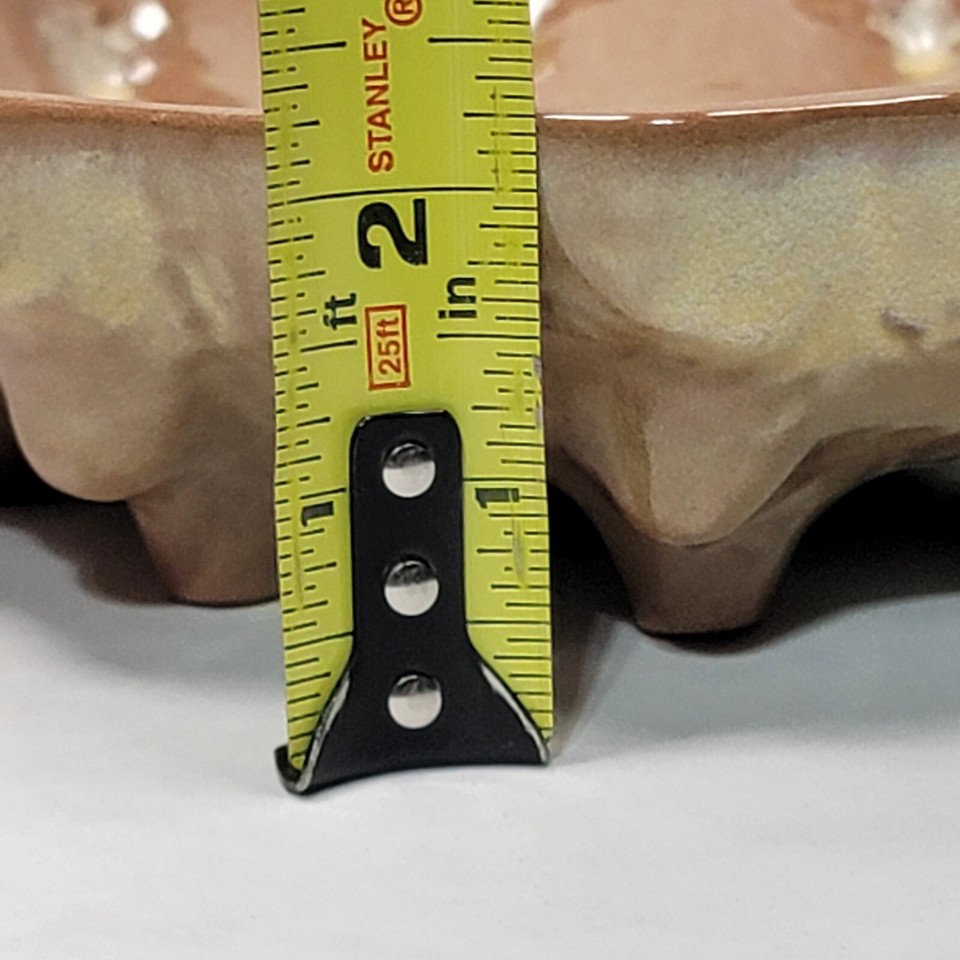 Frankoma Oklahoma Pottery MCM Knobby Cactus Planter Console Fruit Bowl ...