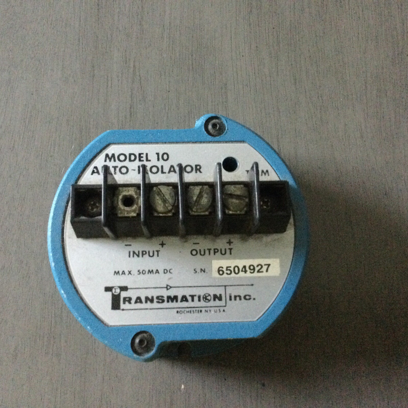 Transmation Inc Model 10 Auto Isolator Max 50 (LQS02H) | eBay