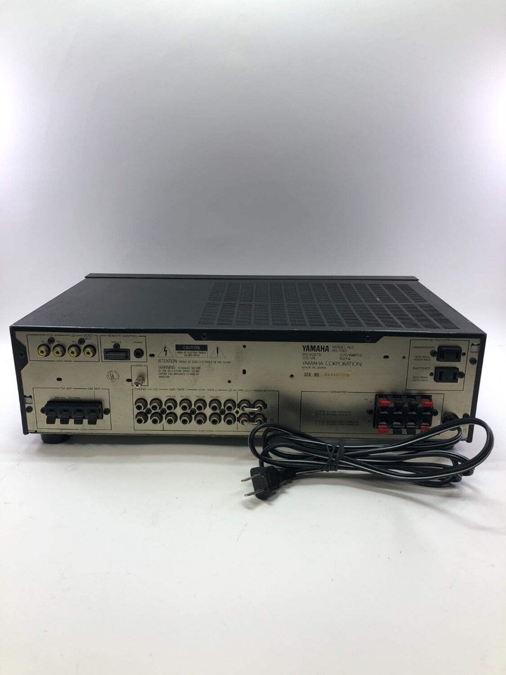 Yamaha RX-730 Natural Sound Stereo Receiver 80W per Channel Vintage Hi ...