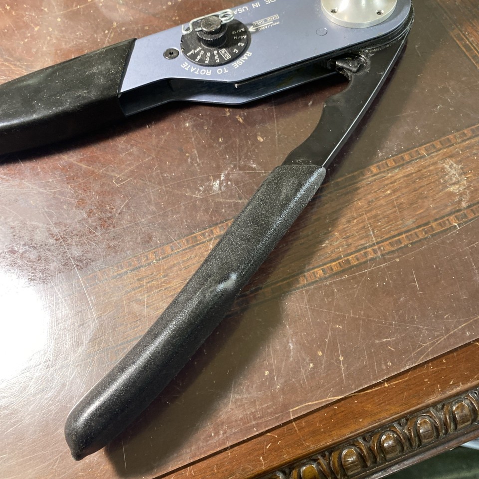 TE Connectivity Crimper HDT-48-00 w/ Cage G454 (E25) | eBay