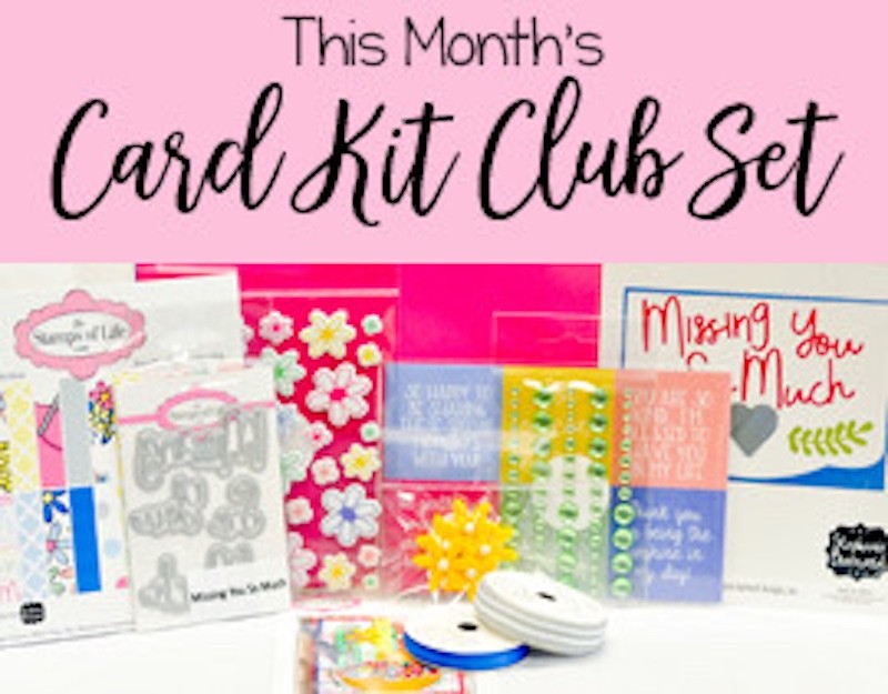 The Stamps of Life (TSOL) - Missing You Collection Card Kit March 2022 ...