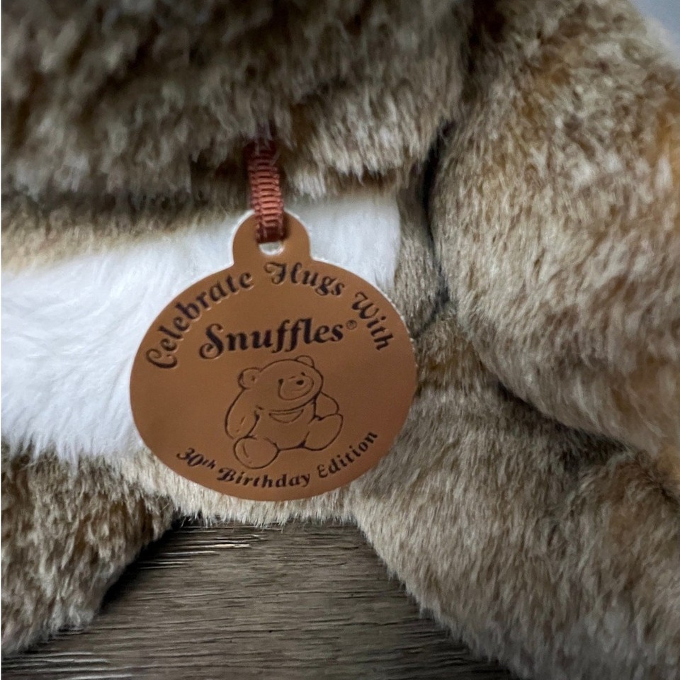 Gund Snuffles 30th Birthday Edition Bear Multi-Tonal 319931 | eBay