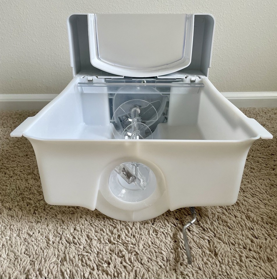 OEM GE Refrigerator Ice Bucket & Auger Assembly WR29X43994 WR17X12138 ...