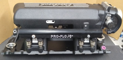 Edelbrock 71363 Pro-Flo XT RPM Intake Manifold + 90mm TB + rails and ...